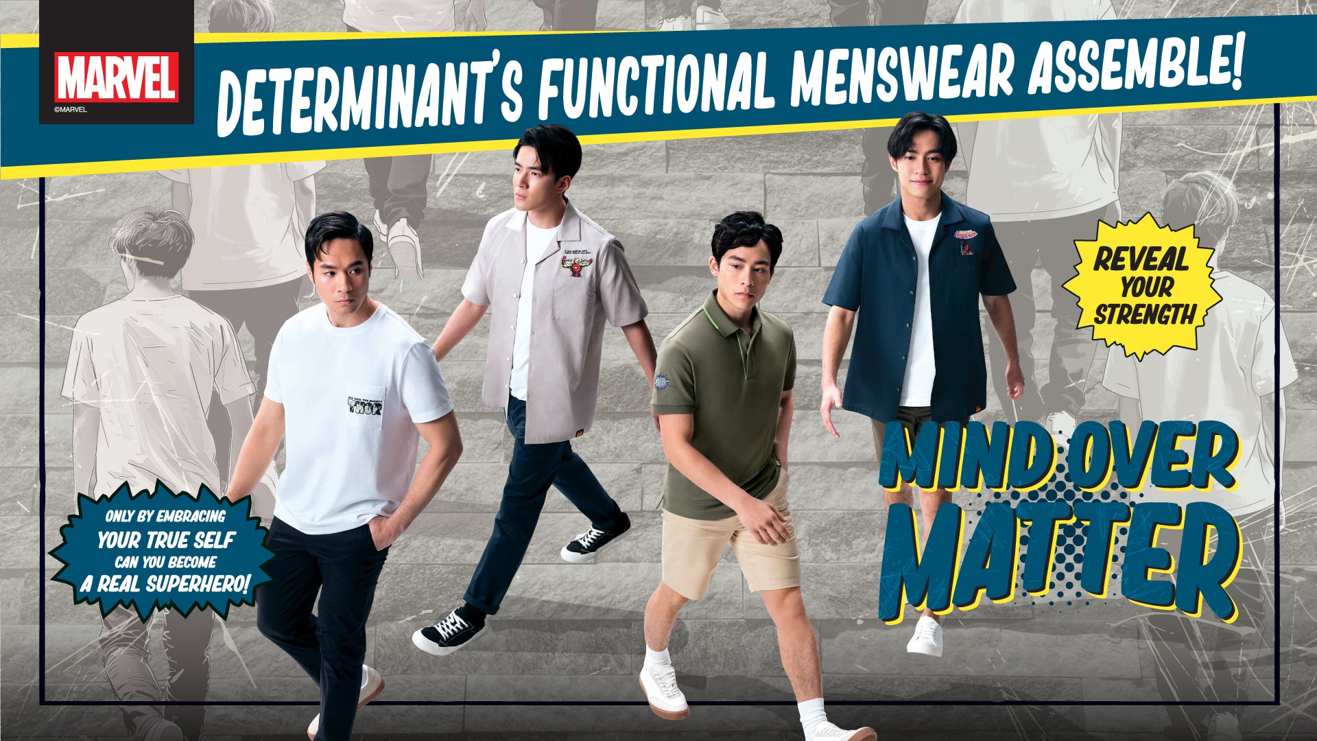 Behold The Greatest Marvel Comics' Superheroes - "Mind Over Matter" Co ...