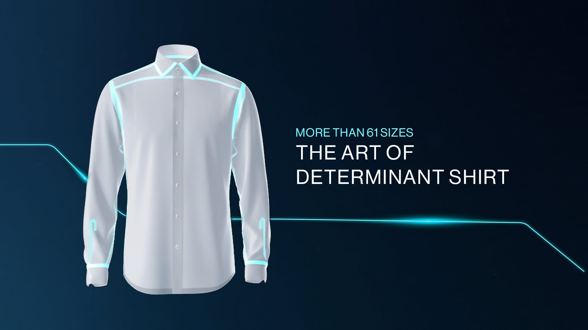 THE61S: More than 61 sizes. The Art of DETERMINANT Shirt.